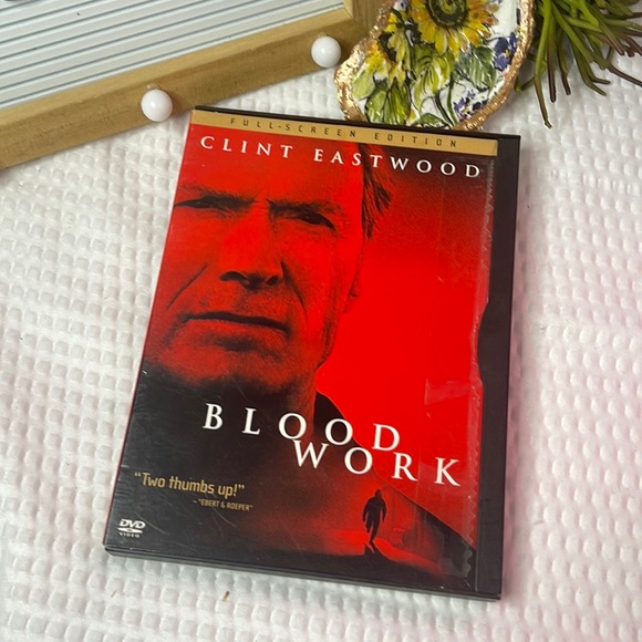 Media | Blood Work Dvd Clint Eastwood | Poshmark